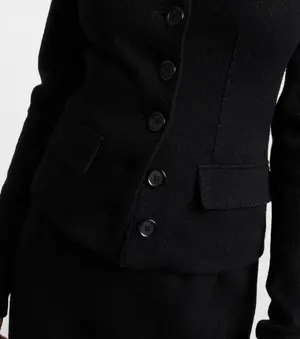 Dolce & Gabbana Virgin Wool Jacket - Black
