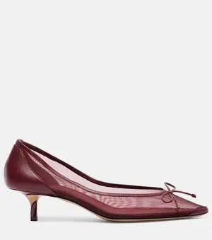 Jacquemus Tourni 45 Mesh Pumps