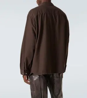 Rick Owens Jumbo Cotton Shirt