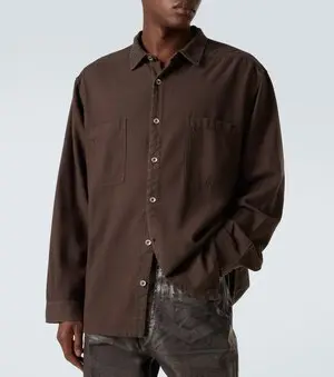 Rick Owens Jumbo Cotton Shirt