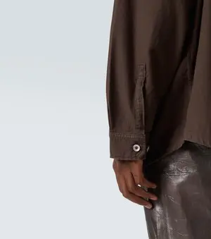 Rick Owens Jumbo Cotton Shirt