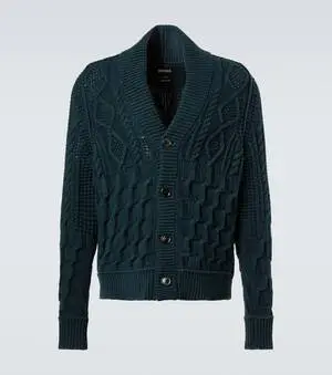 Zegna V Neck Cardigans For Men