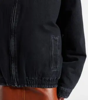 Miu Miu Logo Denim Jacket