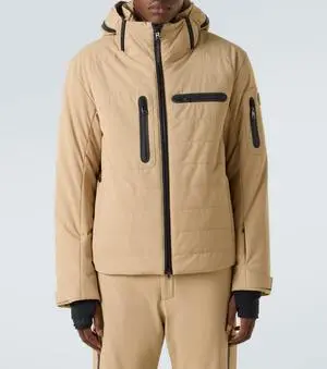 Bogner Bond21-t Hooded Ski Jacket - Beige