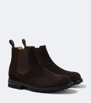 Church's Mcintyre Lw Suede Chelsea Boots - Brown
