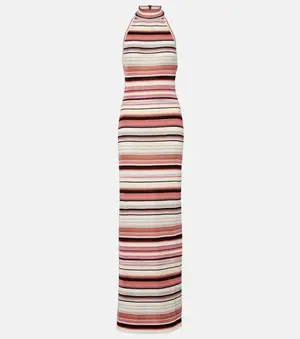 Casual Striped Maxi Dresses