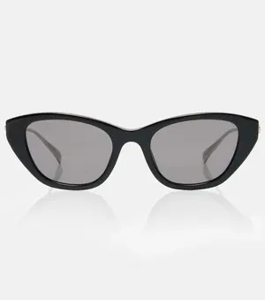 Gucci Interlocking G Cat-eye Sunglasses - Black