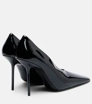 Victoria Beckham 100 Patent Leather Pumps - Black