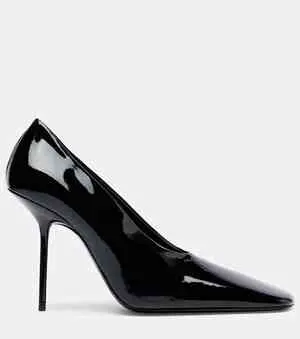 Victoria Beckham 100 Patent Leather Pumps - Black