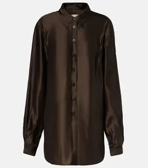 Khaite Auryn Twill Shirt