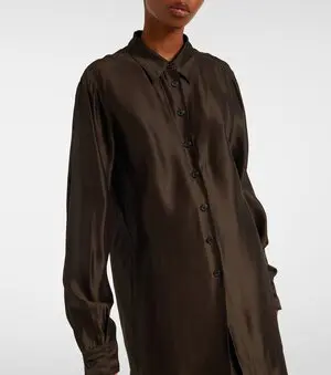 Khaite Auryn Twill Shirt