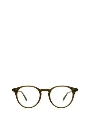 Garrett Leight Round Frame Eyeglasses - Green