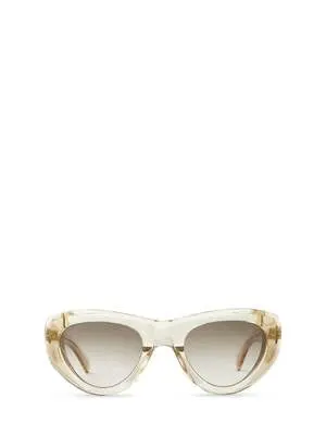MR. LEIGHT Cat-Eye Sunglasses Chandelier-white Gold
