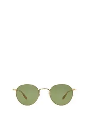 Garrett Leight Sunglasses - Gold-ember Tortoise