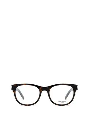 Saint Laurent Rectangular Eyeglasses - Brown