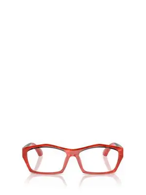 ALAIN MIKLI Irregular Eyeglasses - Rouge Nacree / Black Nacree