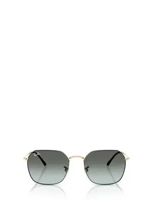 Ray-ban Irregular Sunglasses Black On Arista