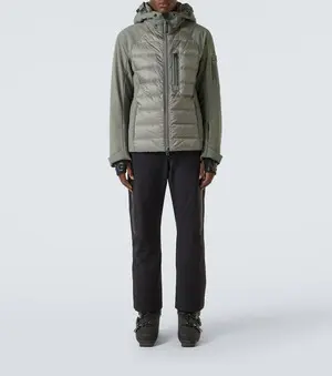 Bogner Zoran-d Down-paneled Ski Jacket - Green