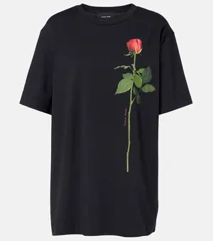 Simone Rocha Printed Cotton Jersey T-shirt