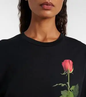 Simone Rocha Printed Cotton Jersey T-shirt