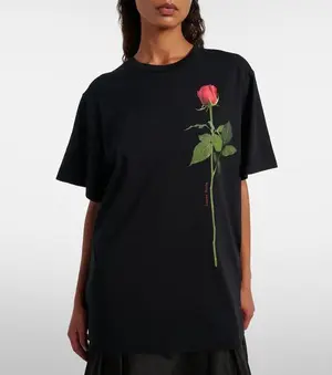 Simone Rocha Printed Cotton Jersey T-shirt