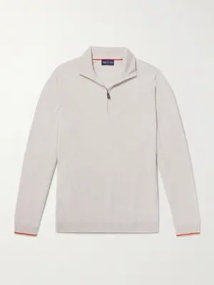 N.peal Trimmed Sweaters For Men