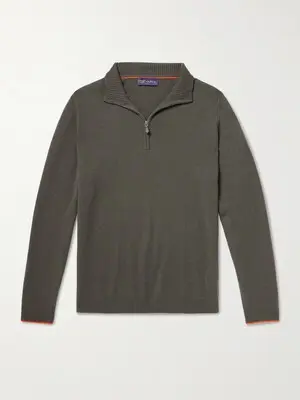 N.peal Trimmed Sweaters For Men
