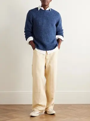 CORRIDOR Wool-blend Sweater - Blue