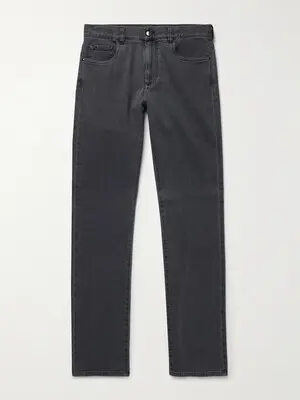 Canali Slim Leg Bottoms For Men