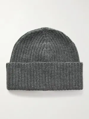 Men's Gray Beanie Hats