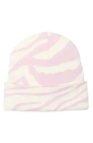 THE ACCESSORY COLLECTIVE Animal Stripe Beanie
