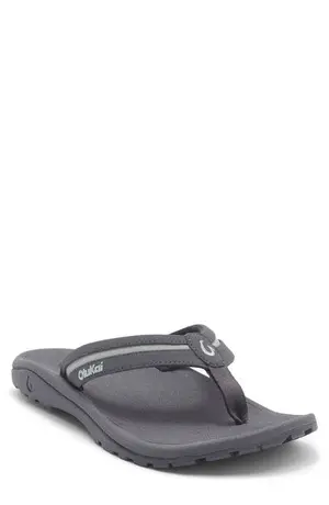 Olukai Ohana Plua Flip Flop - Tradewind Grey/seagreen