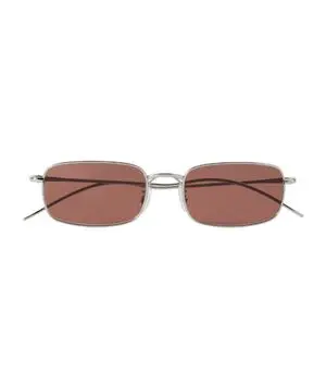 Oliver Spencer Rectangle Frame Sunglasses - Silver