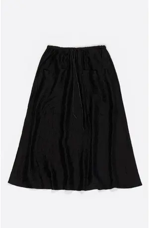 Bimba Y Lola Midi Skirt With Patch Pockets