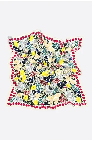 Bimba Y Lola Flower Scarf