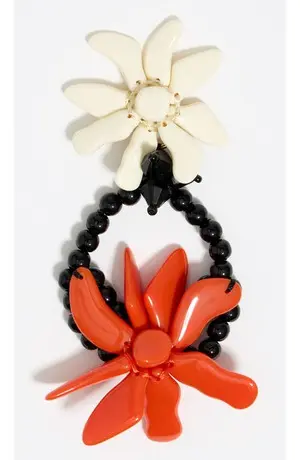 Bimba Y Lola Flower Earrings