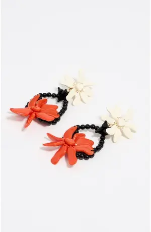 Bimba Y Lola Flower Earrings