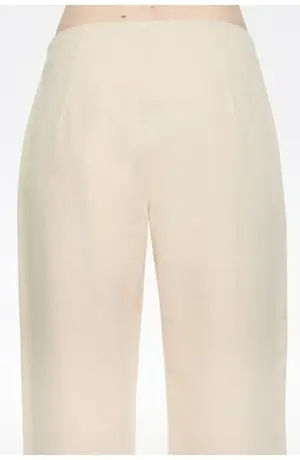 Bimba Y Lola Denim Ankle-length Jeans - Ivory