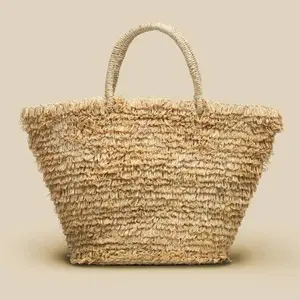 INDEGO AFRICA Gemini Raffia Bag