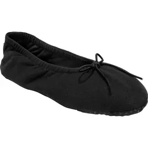 COMFORTVIEW The Ana Ballerina Slipper - Black