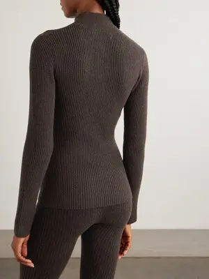 Arch4 Ella Ribbed Cashmere Ski Set