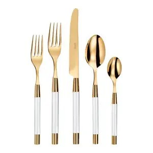 CAPDECO Zoe5 Piece Place Setting - Pvd Gold