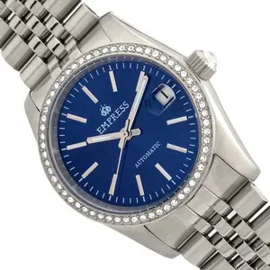 EMPRESS Constance Automatic Bracelet Watch With Date - Blue