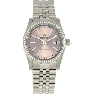 EMPRESS Constance Automatic Bracelet Watch With Date - Grey