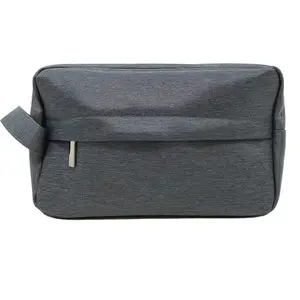 YOUZEY Canvas Toiletry Bag - Grey