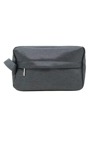 YOUZEY Canvas Toiletry Bag - Grey