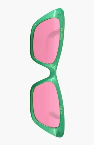 INDY Blasè Cat-eye Polarized Sunglasses - Green