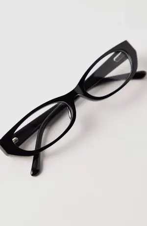 INDY Gisele Blue Light Glasses - Black