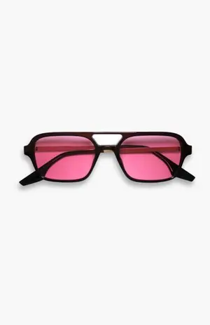 INDY Ice Cube Aviator Sunglasses - Pink