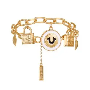 True Religion Charmy Logo Bracelet
